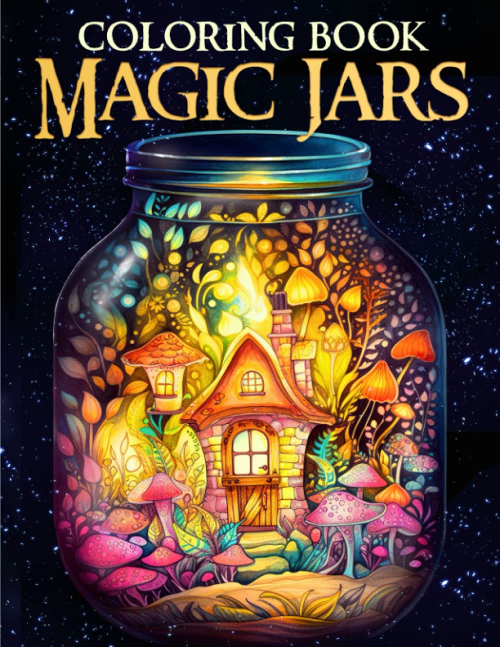 Amazon.com: Magic Jar: Adults Coloring Book For Anxiety Relief and ...