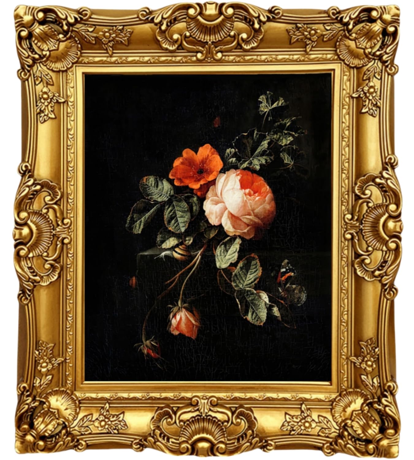 Amazon.com - FAYOHOWOODT Vintage Picture Frames 8x10, Antique Gold ...