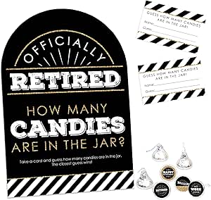 Amazon.com: Big Dot of Happiness Happy Retirement - Retirement Party ...