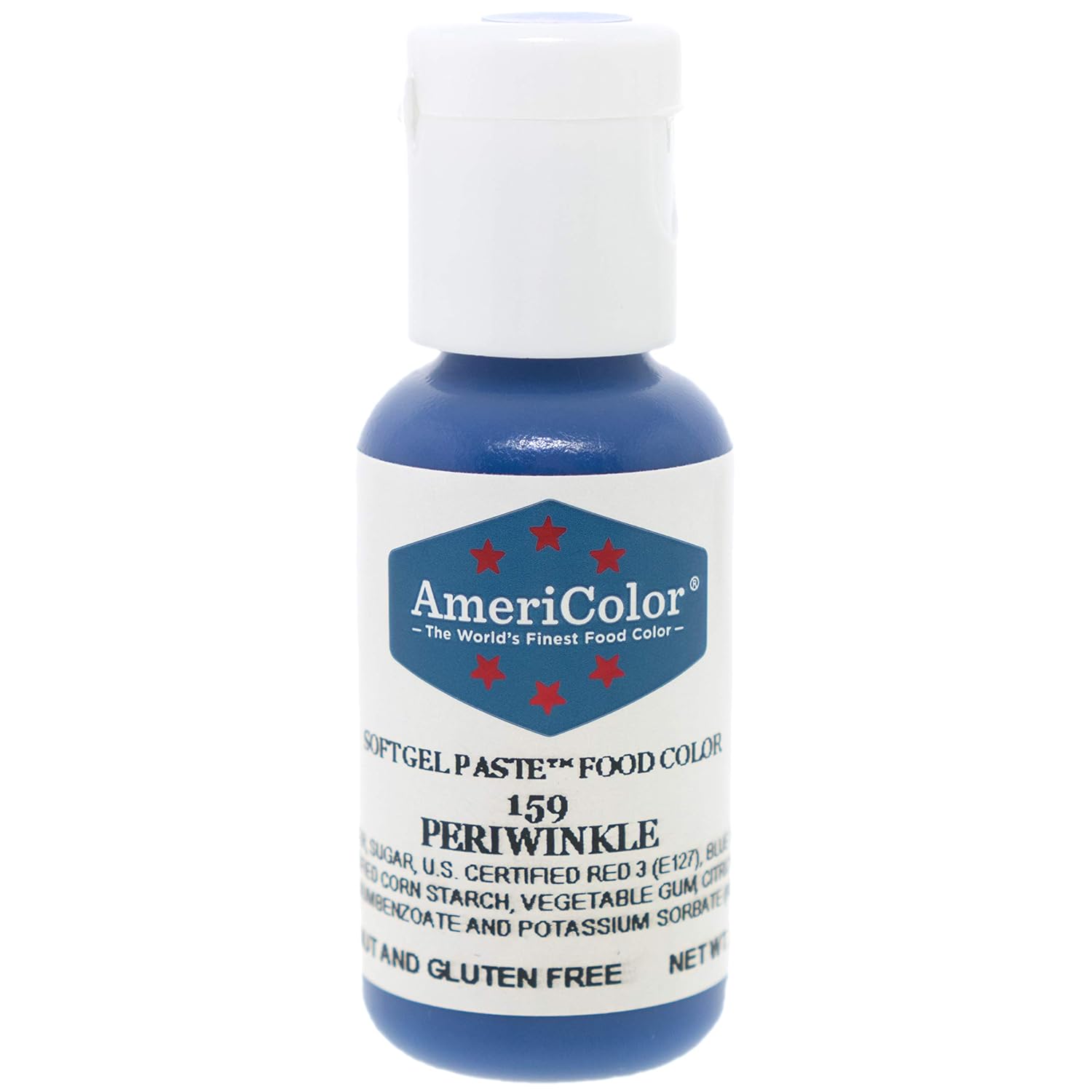 Amazon.com : AmeriColor Soft Gel Paste Food Color, Periwinkle, 0.75 Ounce Bottle : Grocery ...