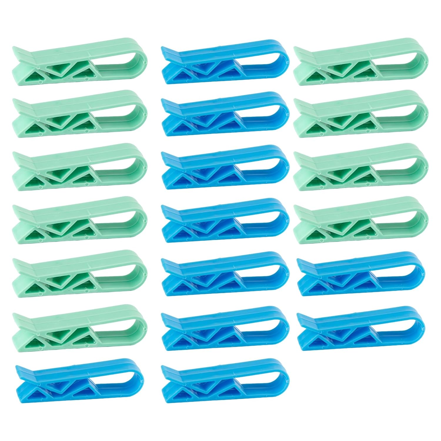 siktorrwd 20Pcs Plastic Kitchen Garbage Bin Clip Set, Anti-Slip ...