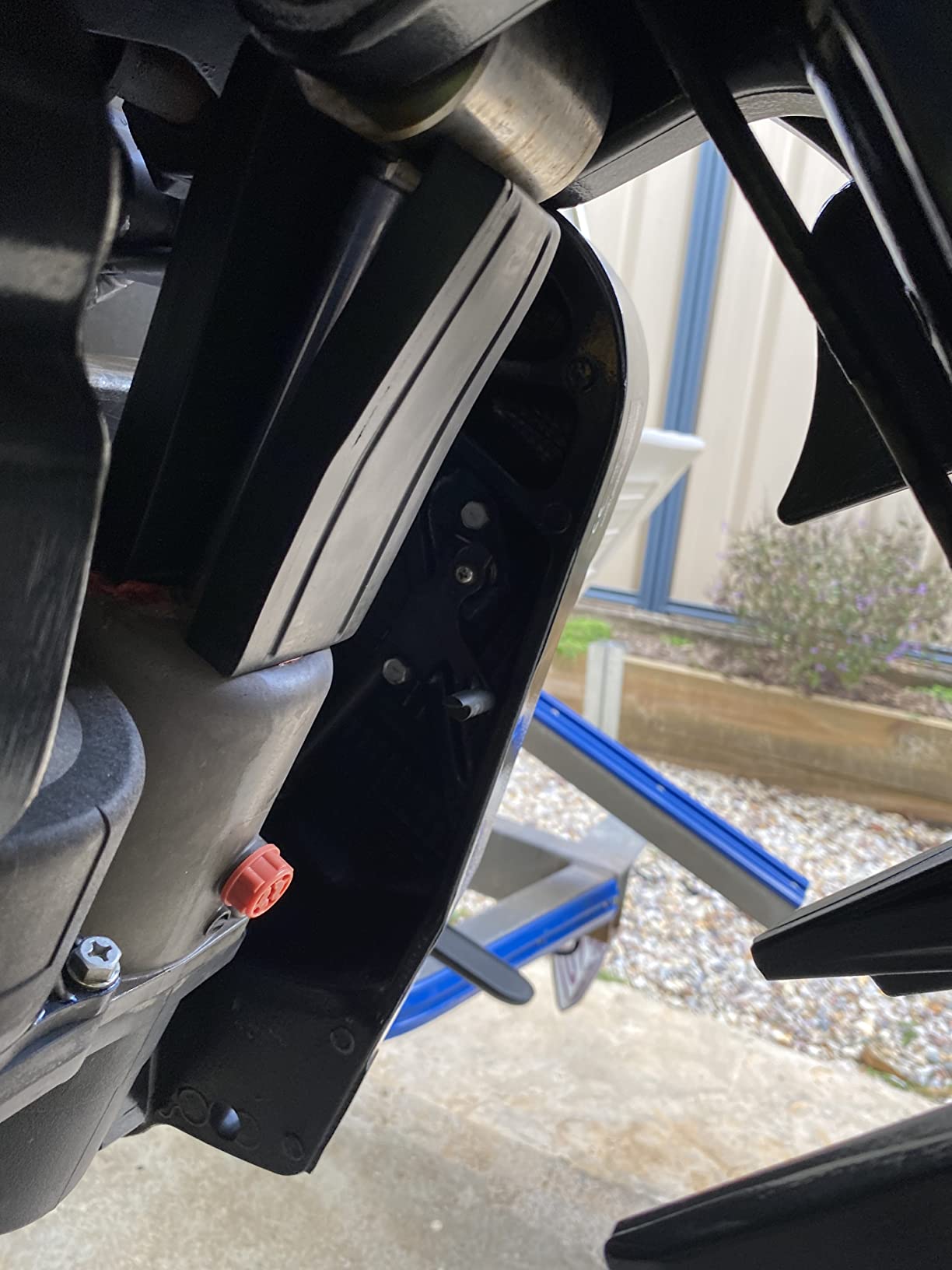 Mangrove Products: Boat Transom Saver, Outboard Motor Support, Single ...