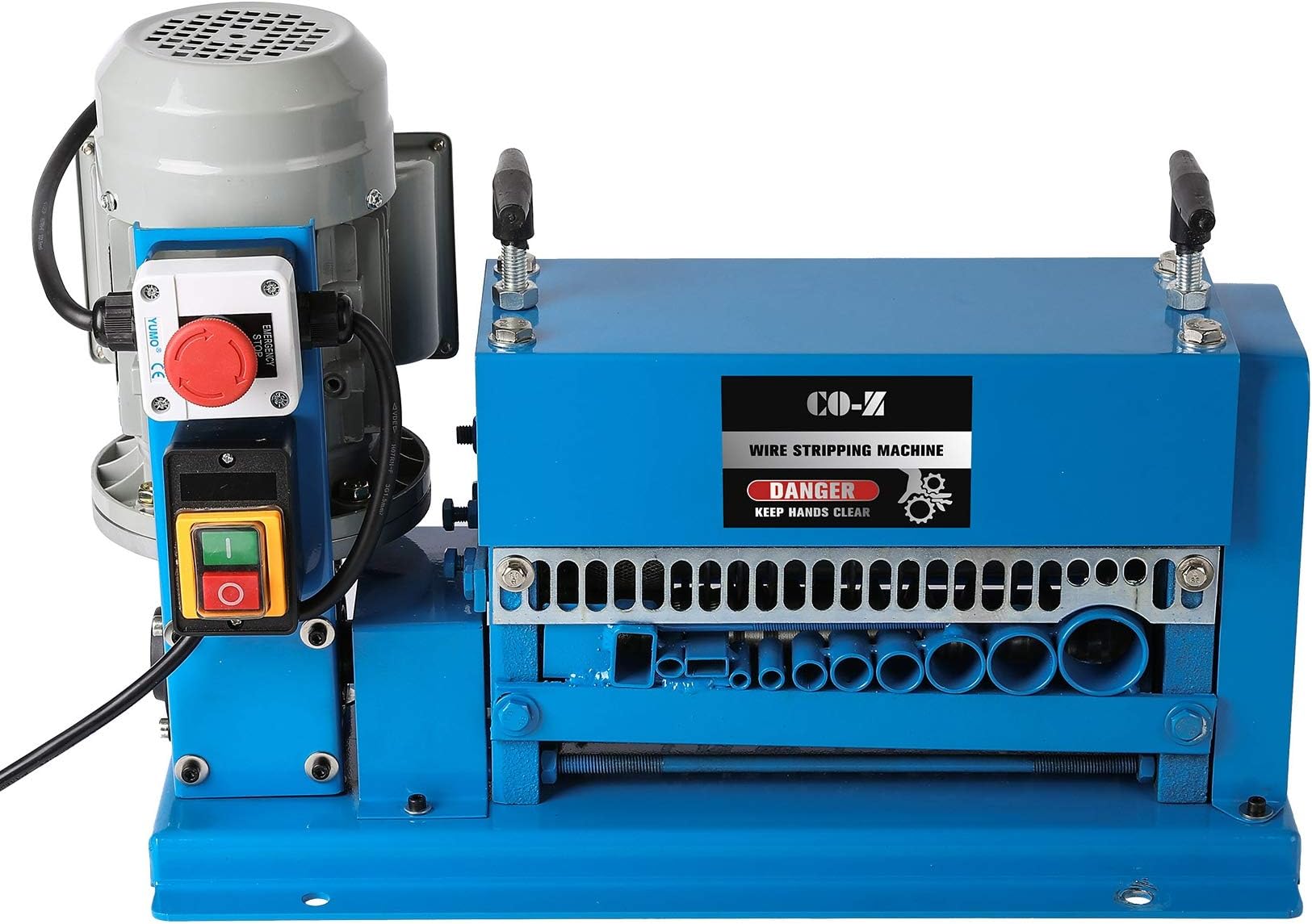 CREWORKS 370W Automatic Wire Stripping Machine with 11 Channels, 220V ...