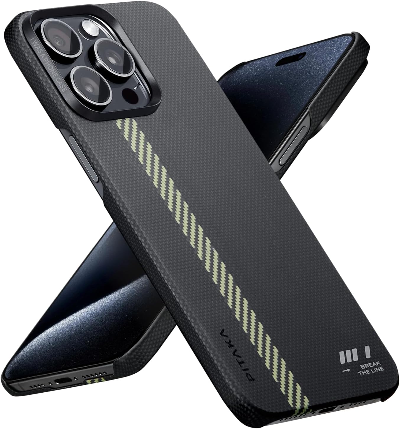 Amazon.com: pitaka Case for iPhone 15 Pro Max, Slim & Light iPhone 15 ...