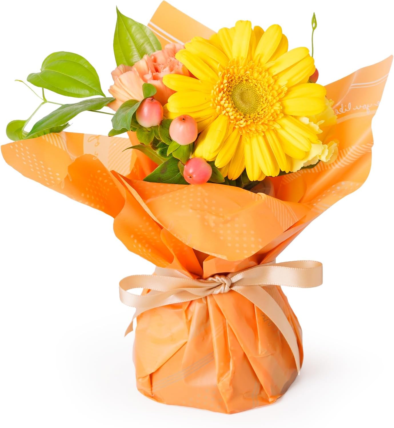 Amazon｜ブルーミー そのまま飾れるブーケ(黄)XS bloomee バラ ひまわり 花 花瓶･水いらず 母の日 ギフト プレゼント 自立型ラッピング 内祝い プチギフト 誕生日プレゼント ...