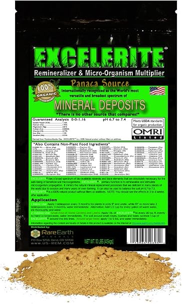 Amazon.com : Excelerite Organic Trace Mineral Soil Additive Lawn and ...