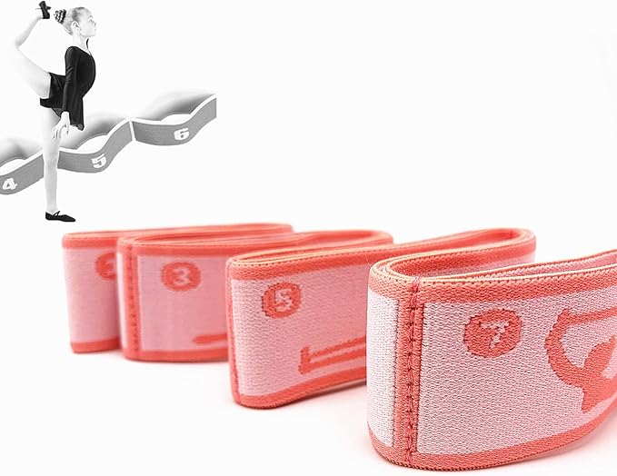 Amazon.com : Wowdude Pink Children’s dance training elastic band with ...