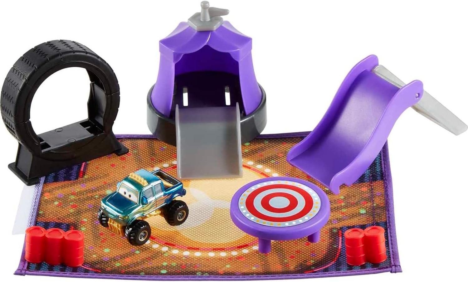 Amazon.com: Mattel Disney and Pixar Cars Toys, Mini Racers On-the-Go ...