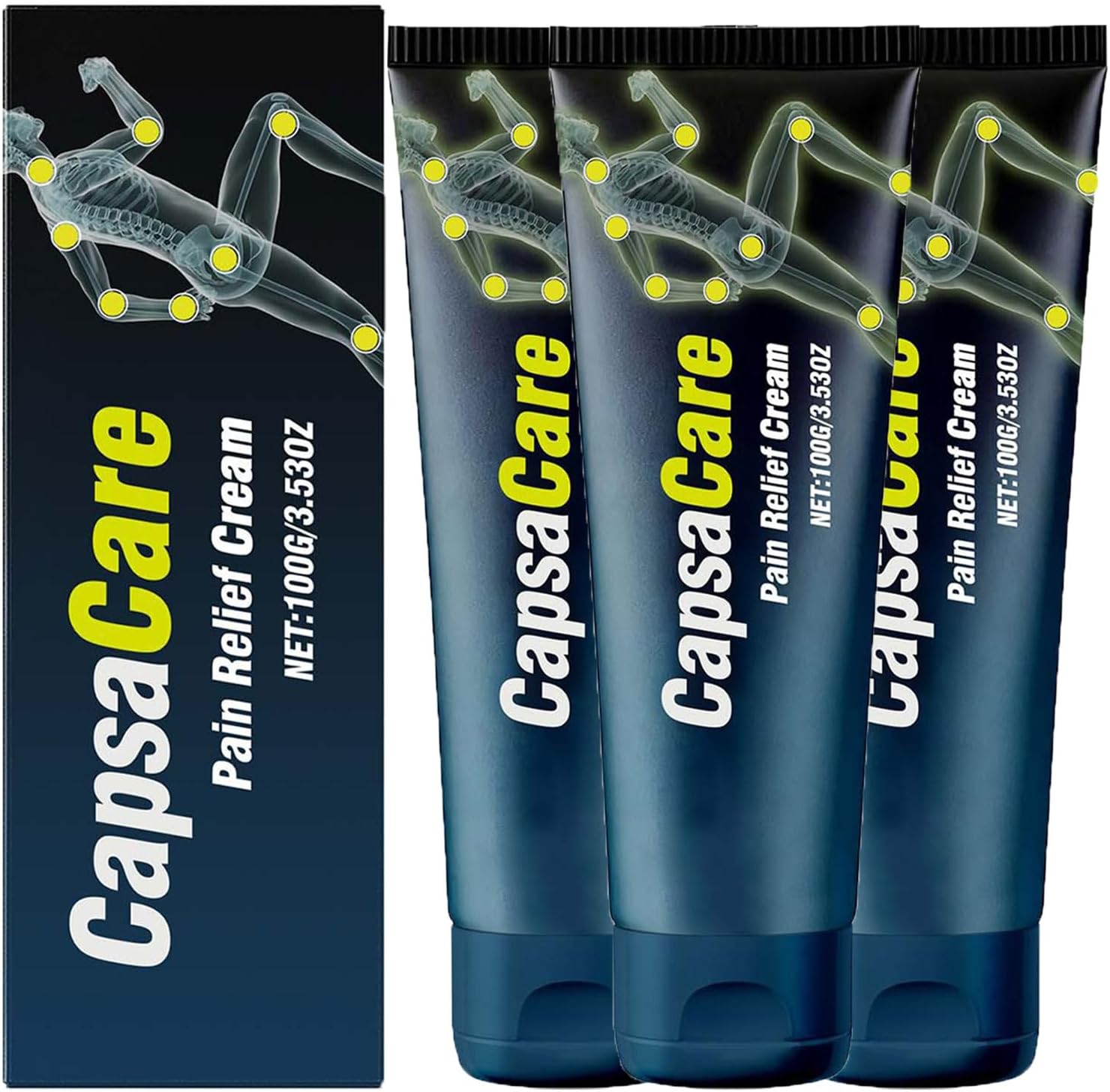 Capsacare Neuropathy Relief Cream, Capsaicin Cream for Nerve Pain ...