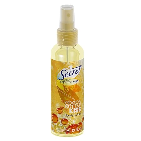 Amazon.com : Secret Scent Expressions Cocoa Butter Kiss Body Splash, 3 ...