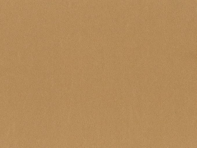 Amazon.com: Craft Creations A5 Ribbed Brown Kraft Card 100% Recycled ...