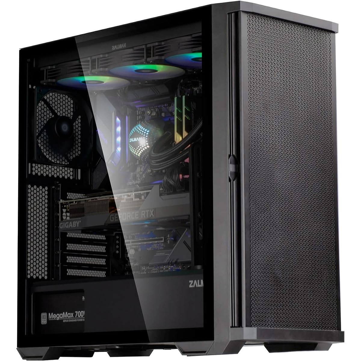 Amazon.com: Zalman Z10 E-ATX Mid-Tower Premium Gaming PC Case, Full ...