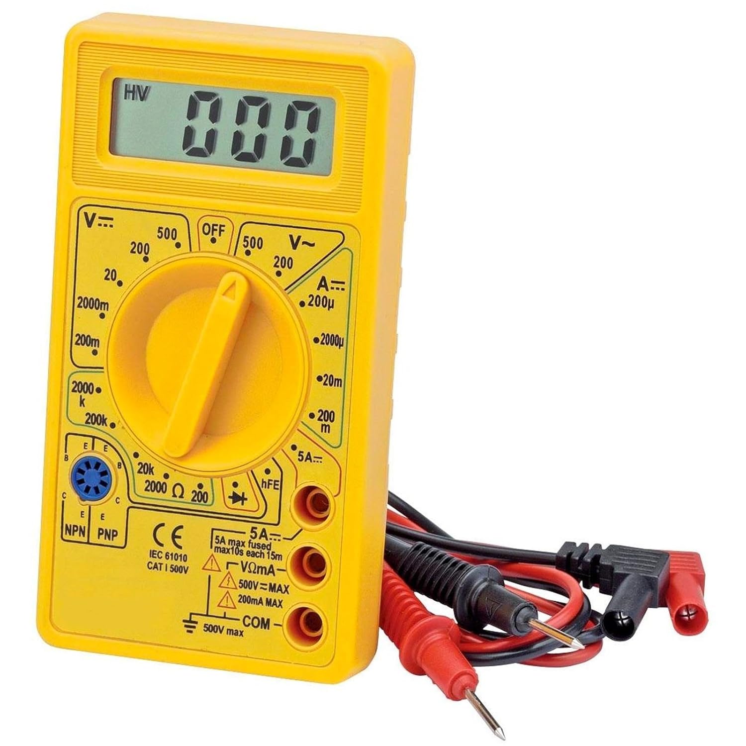Mofred Digital Multimeter Circuit Tester - Multitester Voltmeter Tester ...