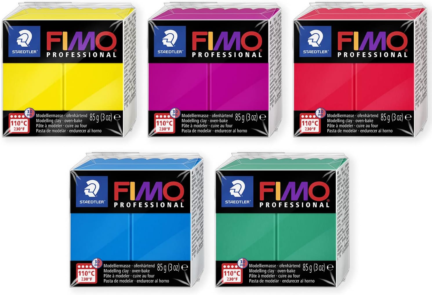 Amazon.com: Staedtler 8004 FIMO Professional Oven-Hardening Polymer ...