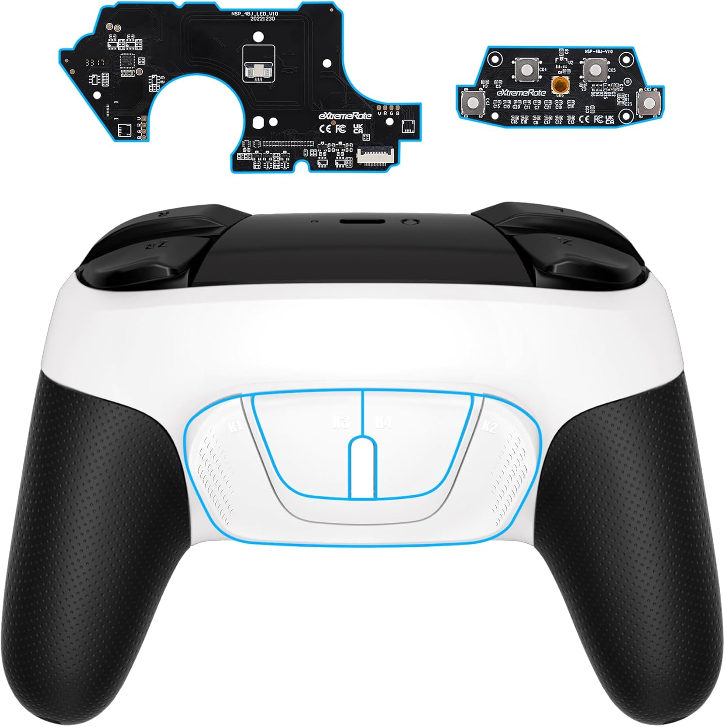 Amazon.com: eXtremeRate Back Buttons Attachment for Nintendo Switch Pro ...