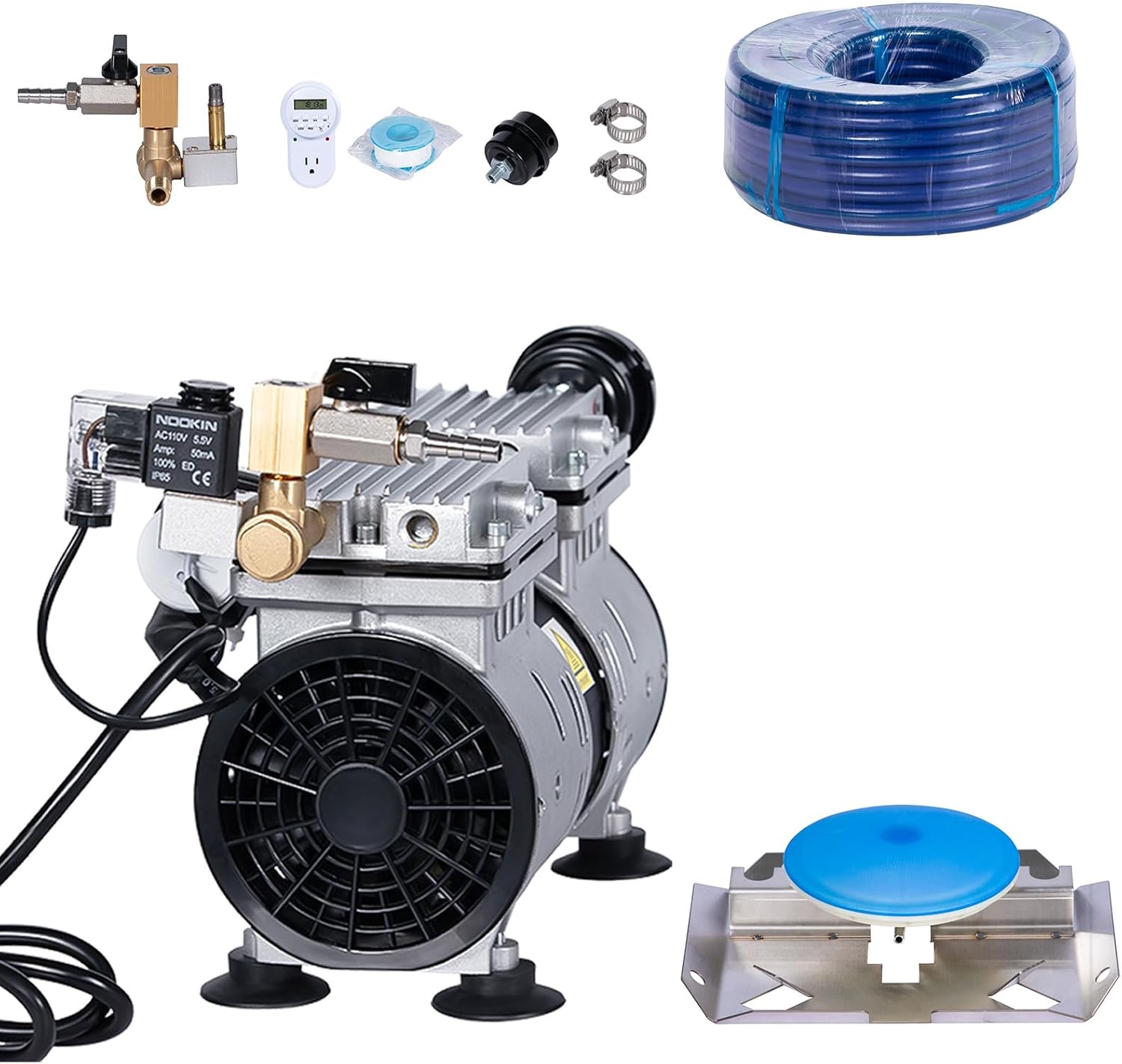 Amazon.com: Pond Aerators for Outdoor Ponds, 550W Power 5.2CFM for Up ...