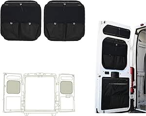 Amazon.com: VanEssential Rear Door MIDDLE Storage Panels (Pair ...