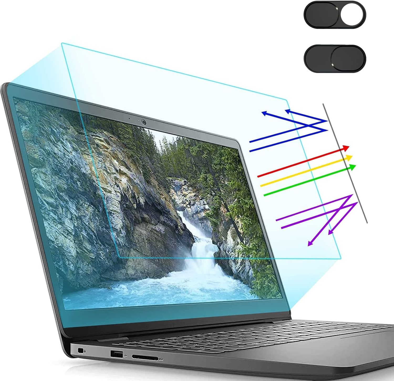 Amazon.com: 2 Pack Blue Light Blocking 11.6inch Laptop Screen Protector ...