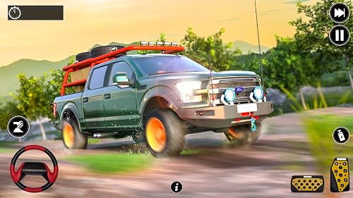 Offroad Car Driving Simulator Open World Games: Real Offroad 4x4 ...