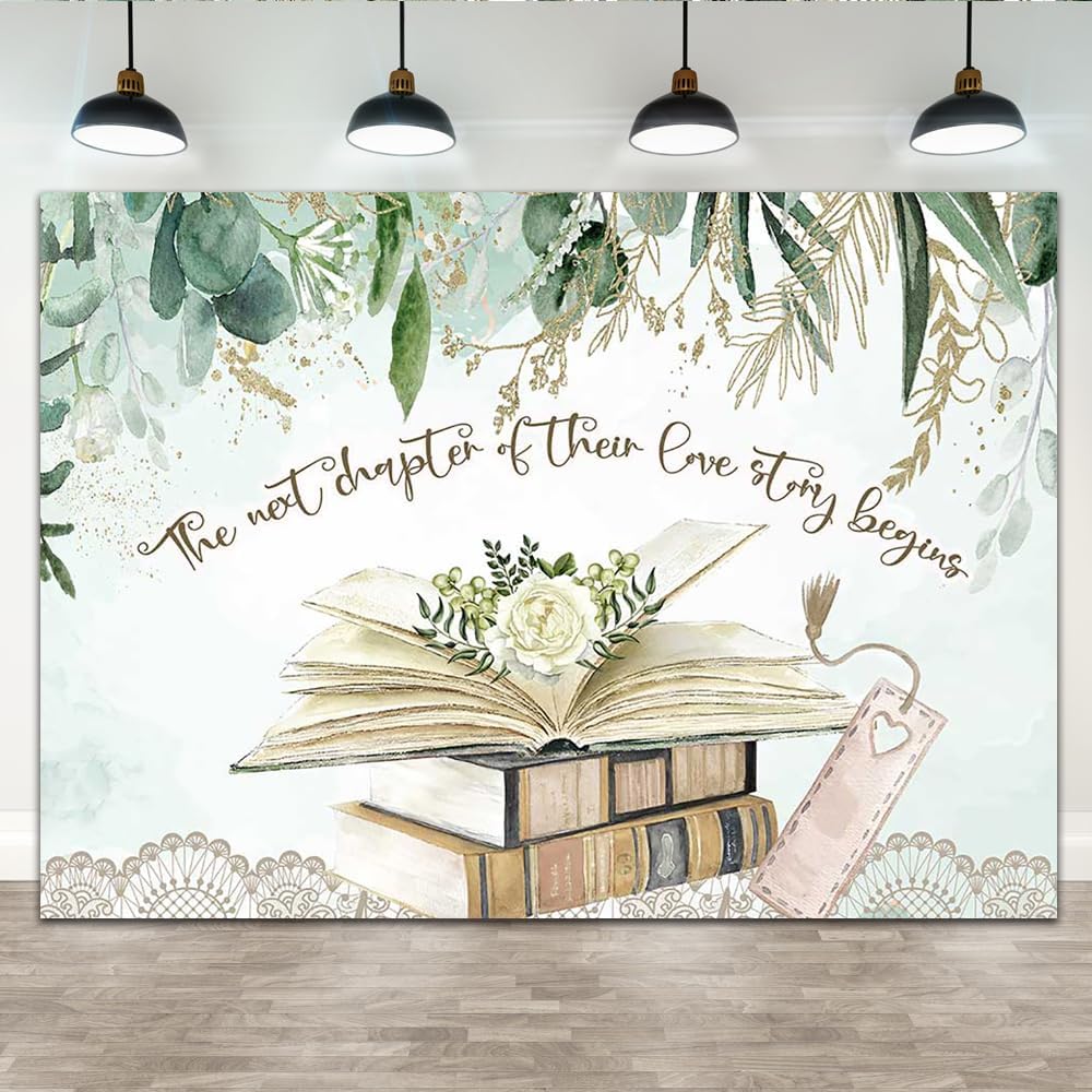 Amazon.com : Lofaris 7x5ft A New Chapter Will Soon Begin Backdrop ...