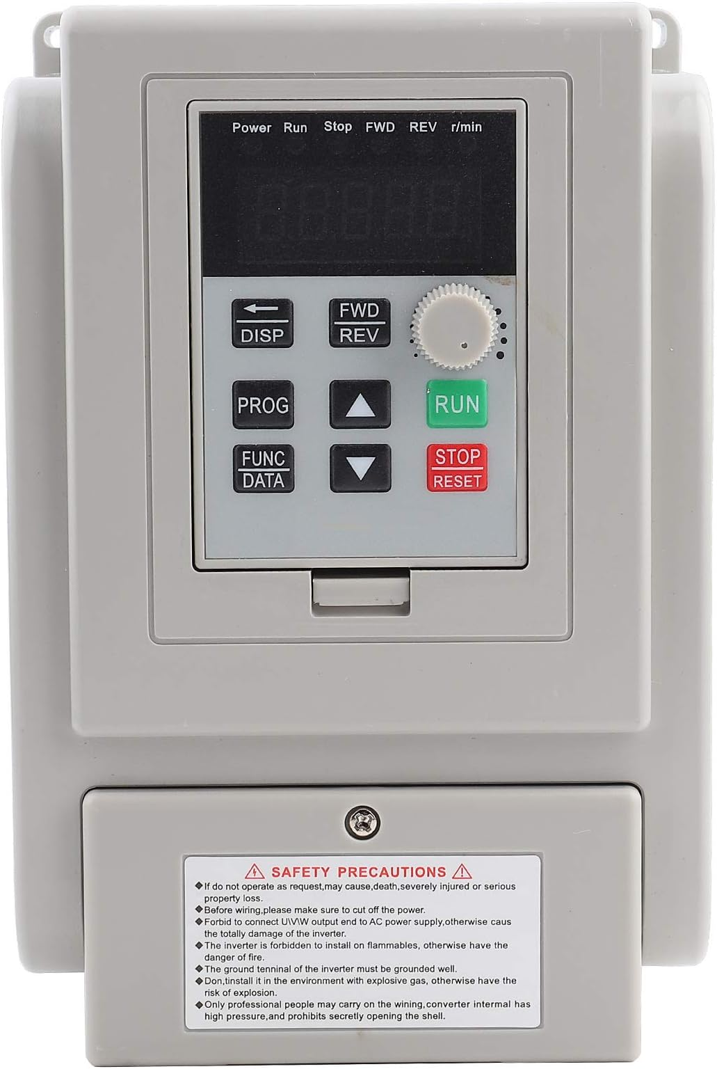 Jadeshay Variateur de Vitesse pour Moteur 220VAC 2.2KW Variateur de ...