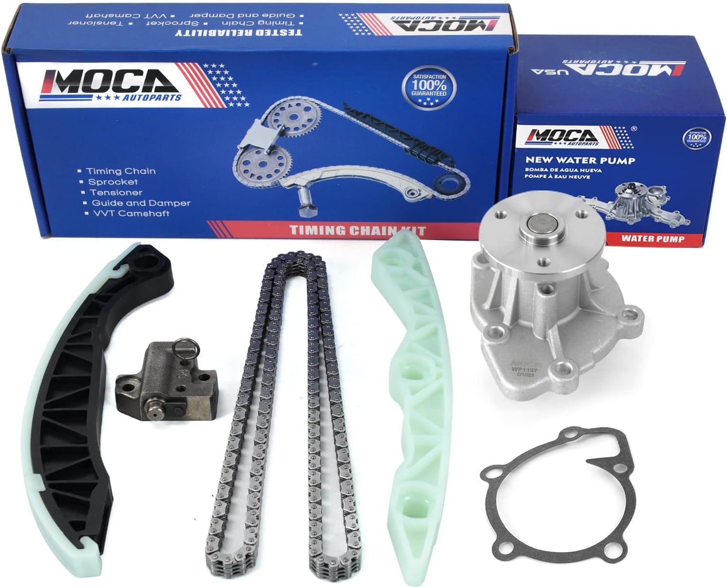 Amazon.com: MOCA Timing Chain Kit & Water Pump Kit Fit 06-10 for ...