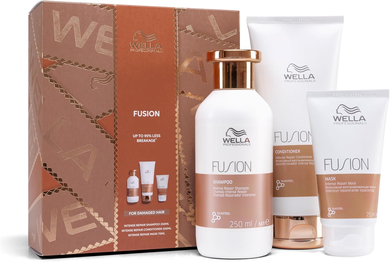 Wella Professionals Fusion Gift Set - Includes Shampoo, Conditioner and ...