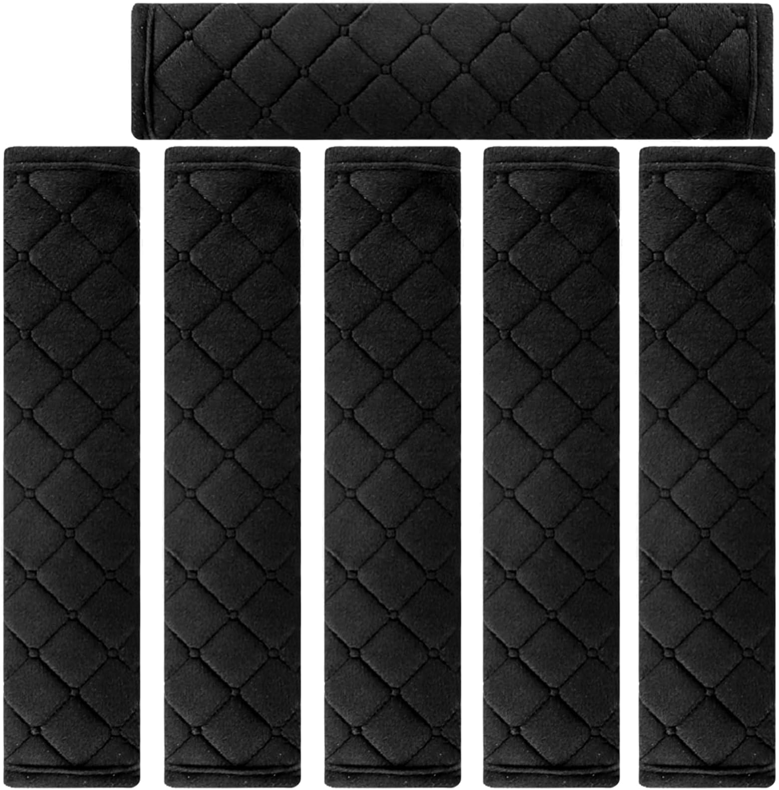 Amazon.com: yuntop 2 PCS Car Seat Straps Shoulder Pads Soft Auto Seat ...