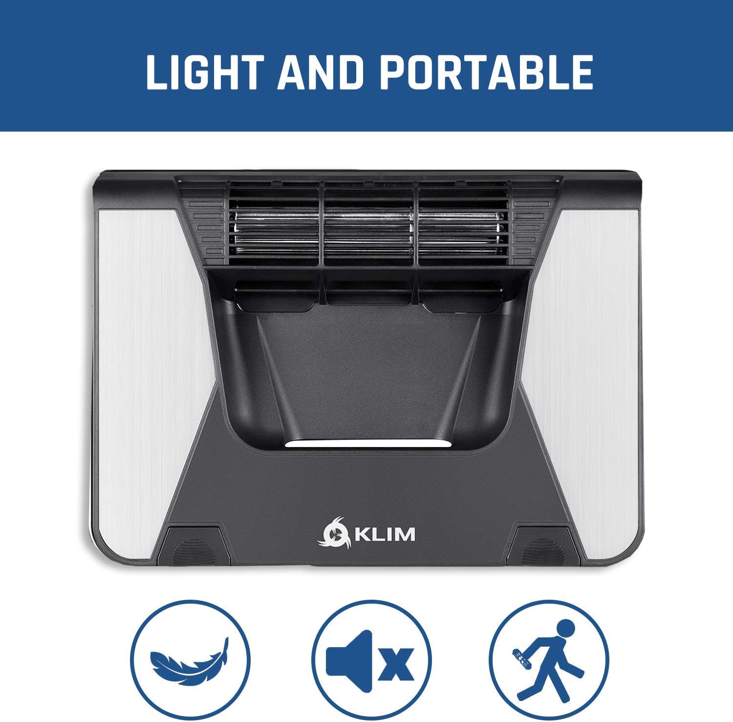 Buy KLIM Airflow V2 + Laptop Cooling Pad New 2022 Version - Cool Air ...