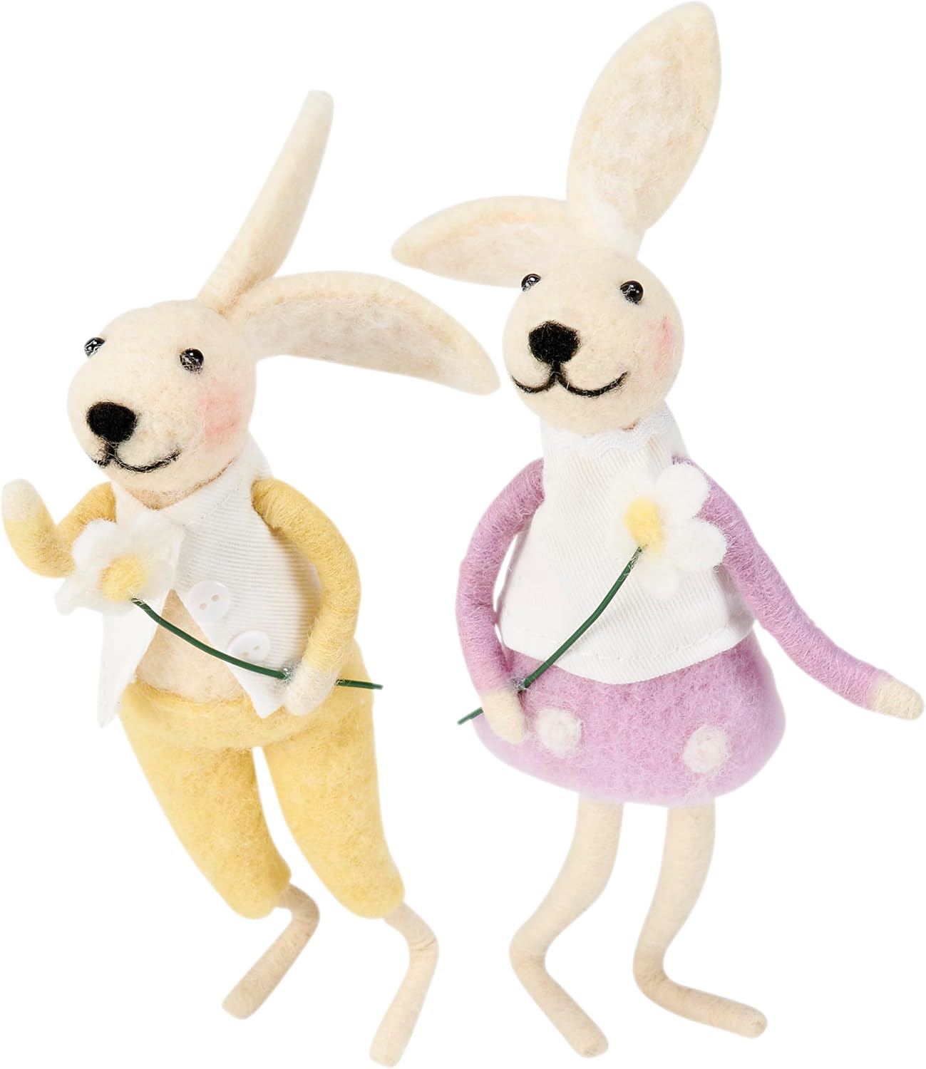 Amazon.com: Primitives by Kathy Rabbit Couple Critter Set : Home & Kitchen