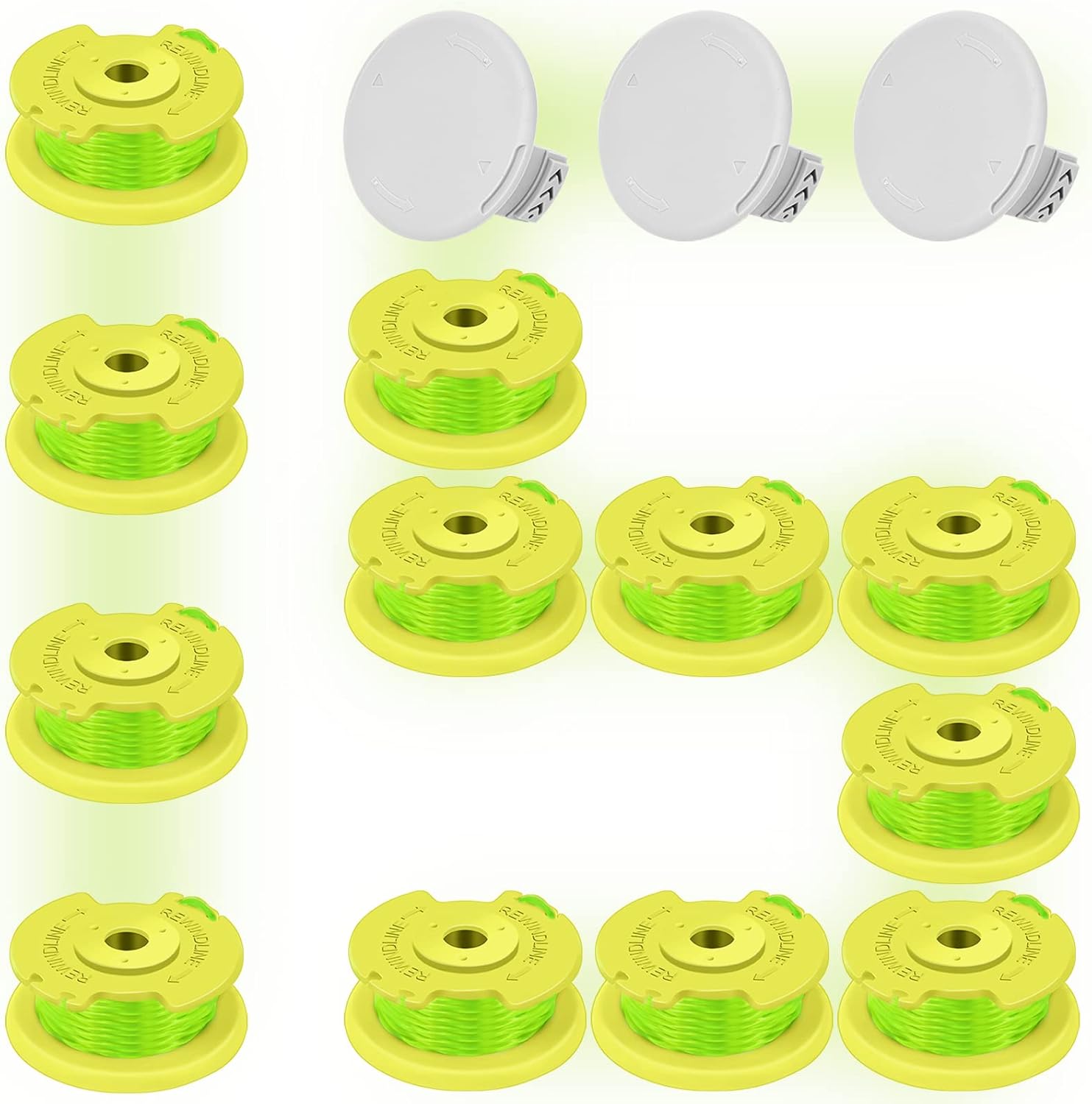 Amazon.com: 15 Pcs AC80RL3 Replacement Trimmer String for Ryobi One ...