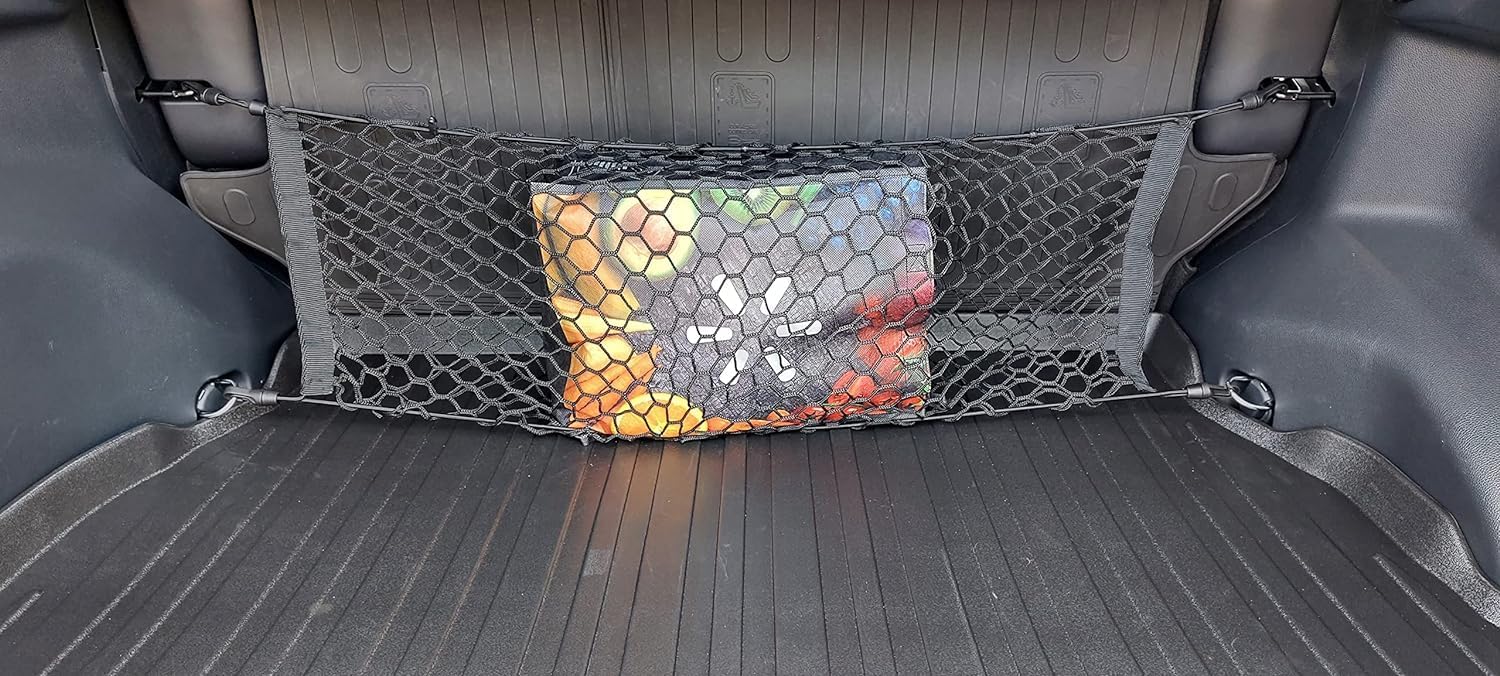 Envelope Style Elastic Automotive Trunk Mesh Cargo Net for Toyota RAV4 ...