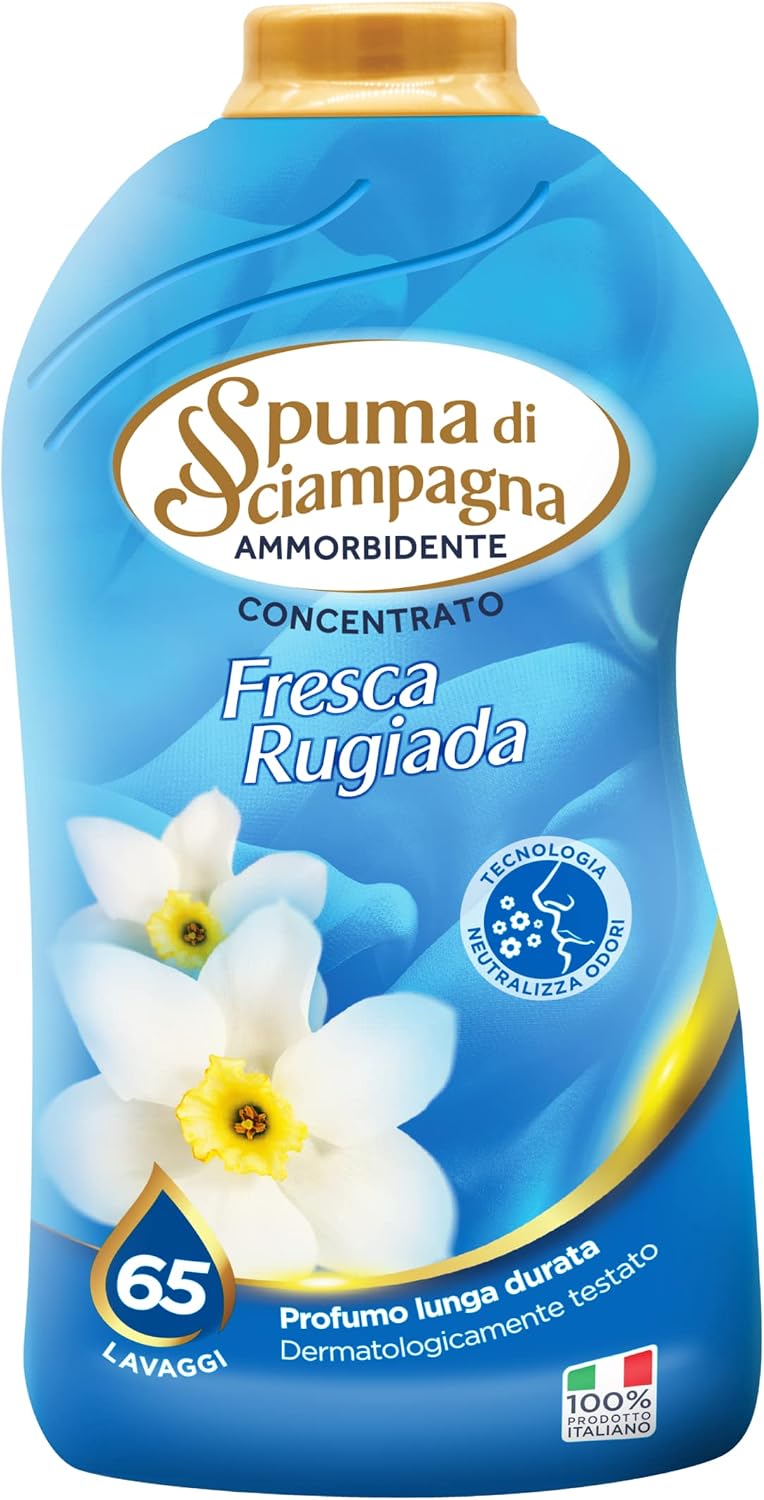 Spuma di Sciampagna Ammorbidente Concentrato Fresca Rugiada 65 Lav ...