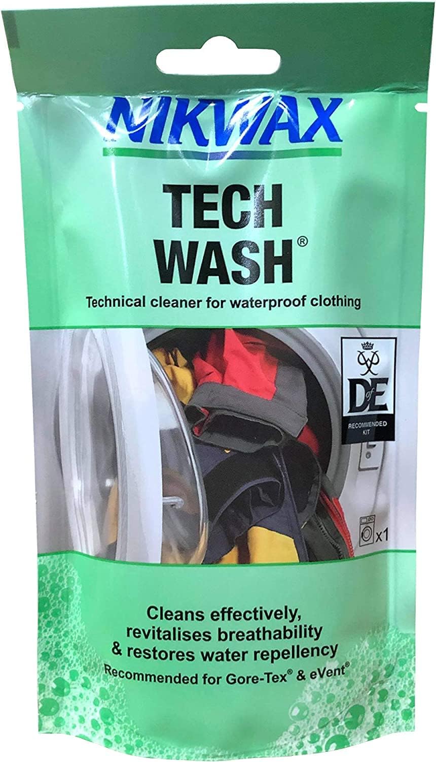 Nikwax TECH WASH Wash-In Cleaner - 100ml, Technical Cleaner and Wash-In ...