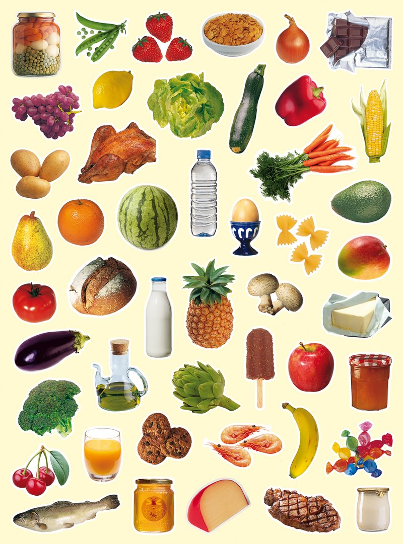 Gommettes photos aliments : Collectif: Amazon.ca: Books