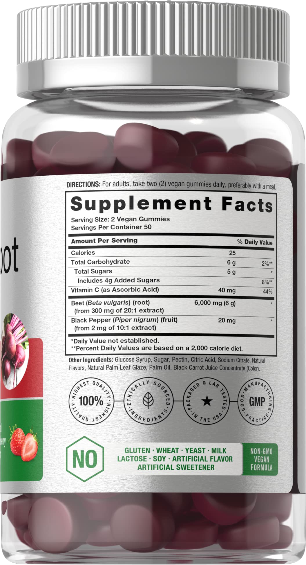 Snapklik.com : Beet Root Gummies 6000mg 100 Count Vegan