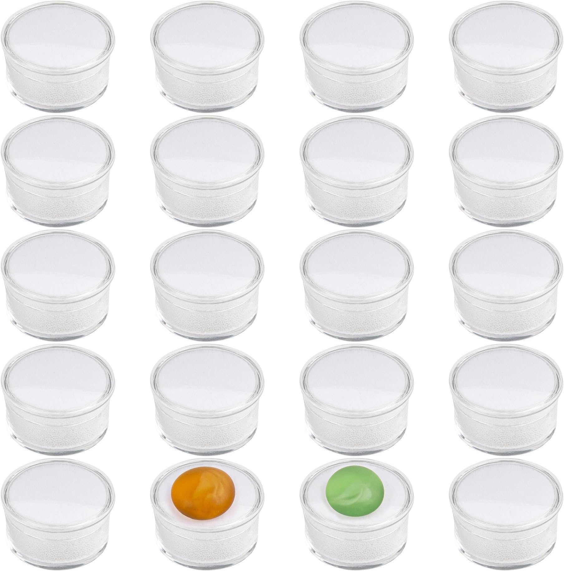 Amazon.com: 15Pcs Small Display Box, Bead Storage Containers, Round ...