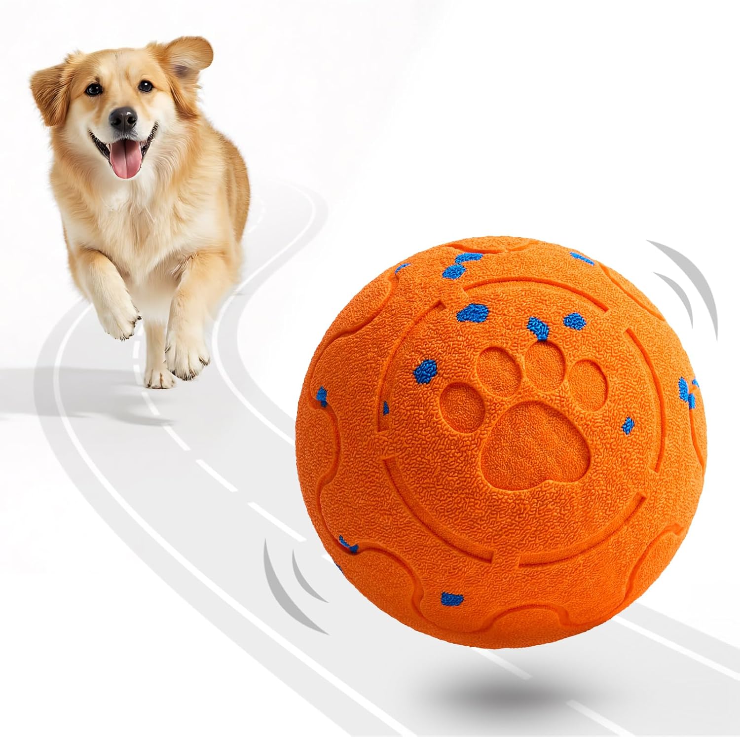 Fsitego Dog Balls: Interactive Dog Ball Auto Rolling - Interactive Dog ...