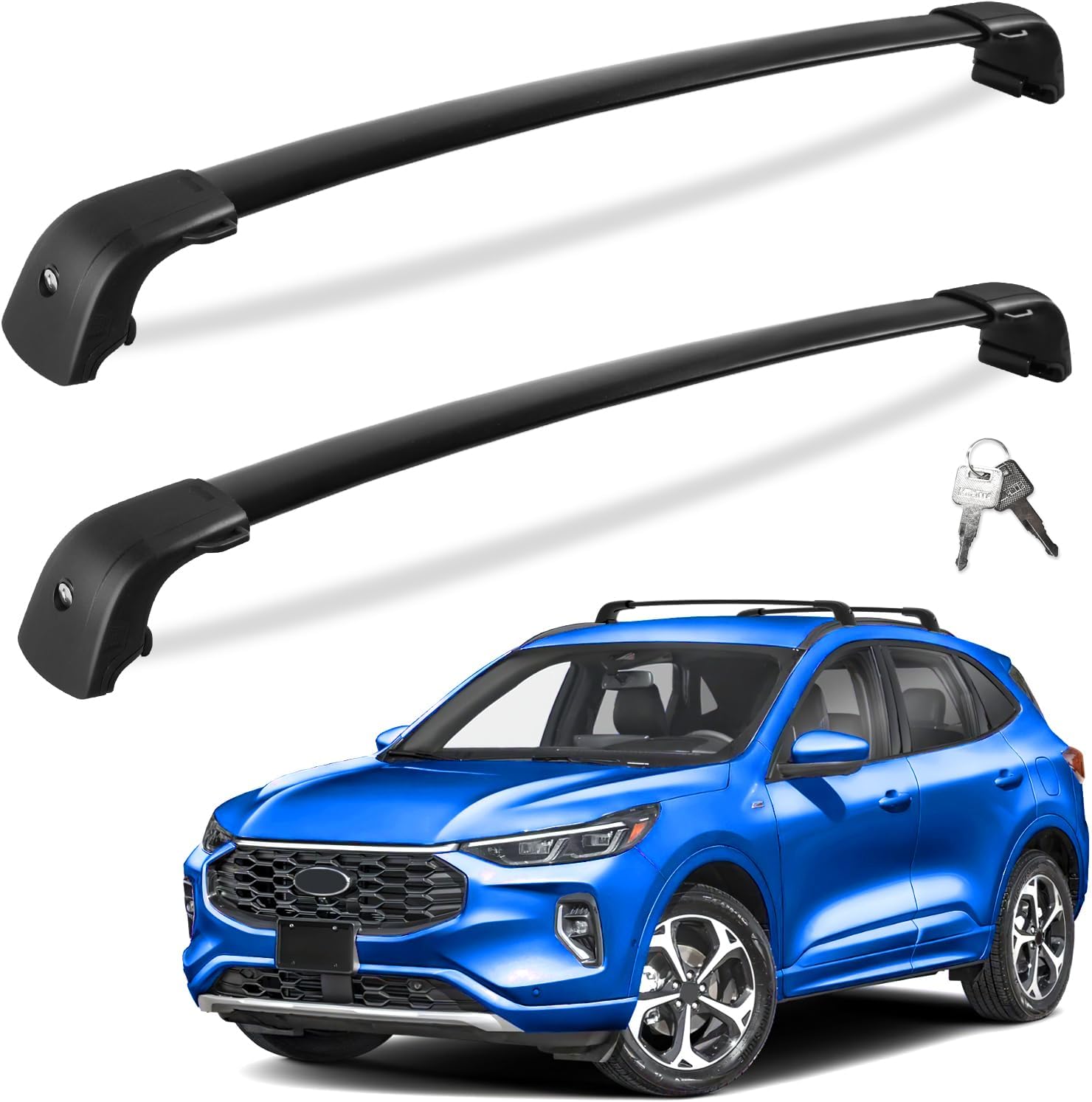 Amazon.com: 220LBS Roof Rack Cross Bars Fit for Buick Enclave 2018 2019 ...