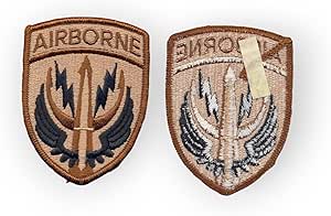 Amazon.com: Special Operations Command Central Airborne SOCCENT Desert DCU Patch m/e A : Arts ...
