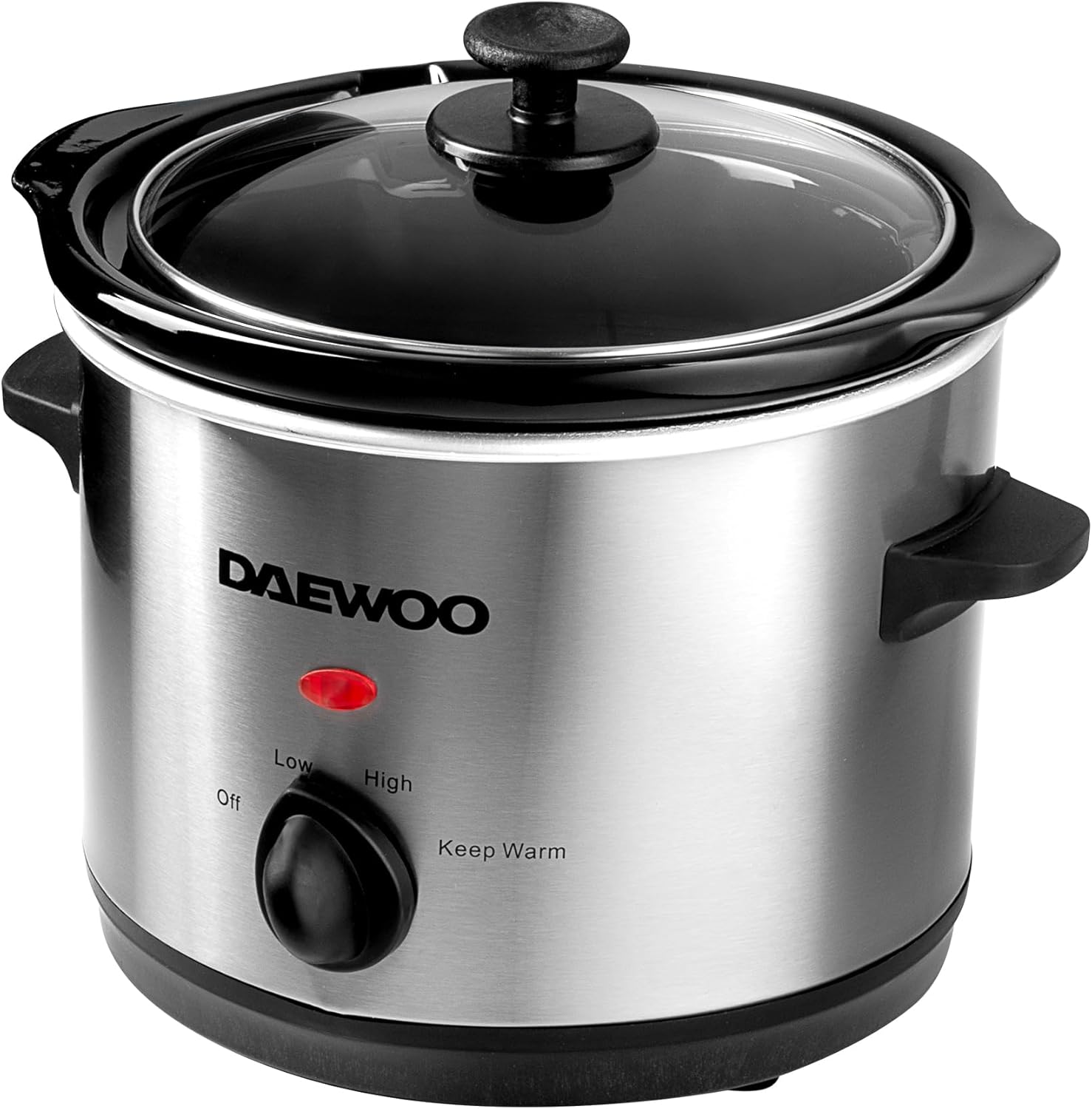Daewoo 1.5L Mini Slow Cooker – Compact Electric Cooker with Ceramic ...