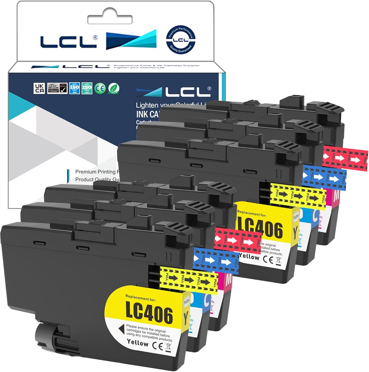 Amazon.com: LCL Compatible Pigment Ink Cartridge Replacement for ...