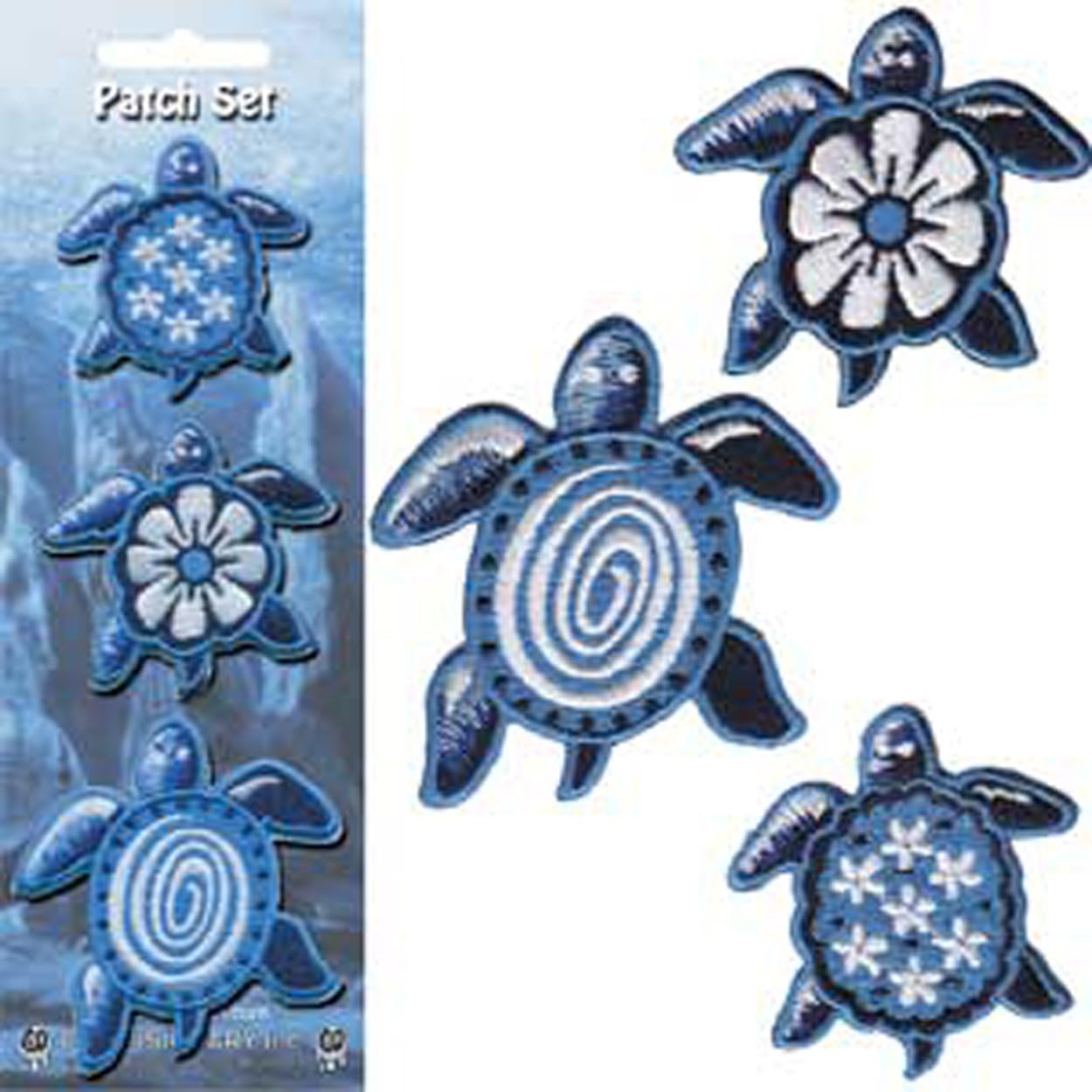 Amazon.com: ETDesign #E04205 Ocean, Sea Turtle Embroidery Iron On ...