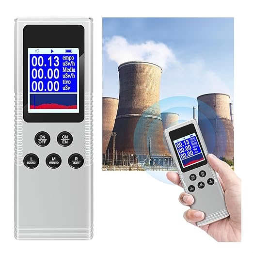 Geiger Counter Dosimeter for Nuclear Radiation, Portable Radiation ...
