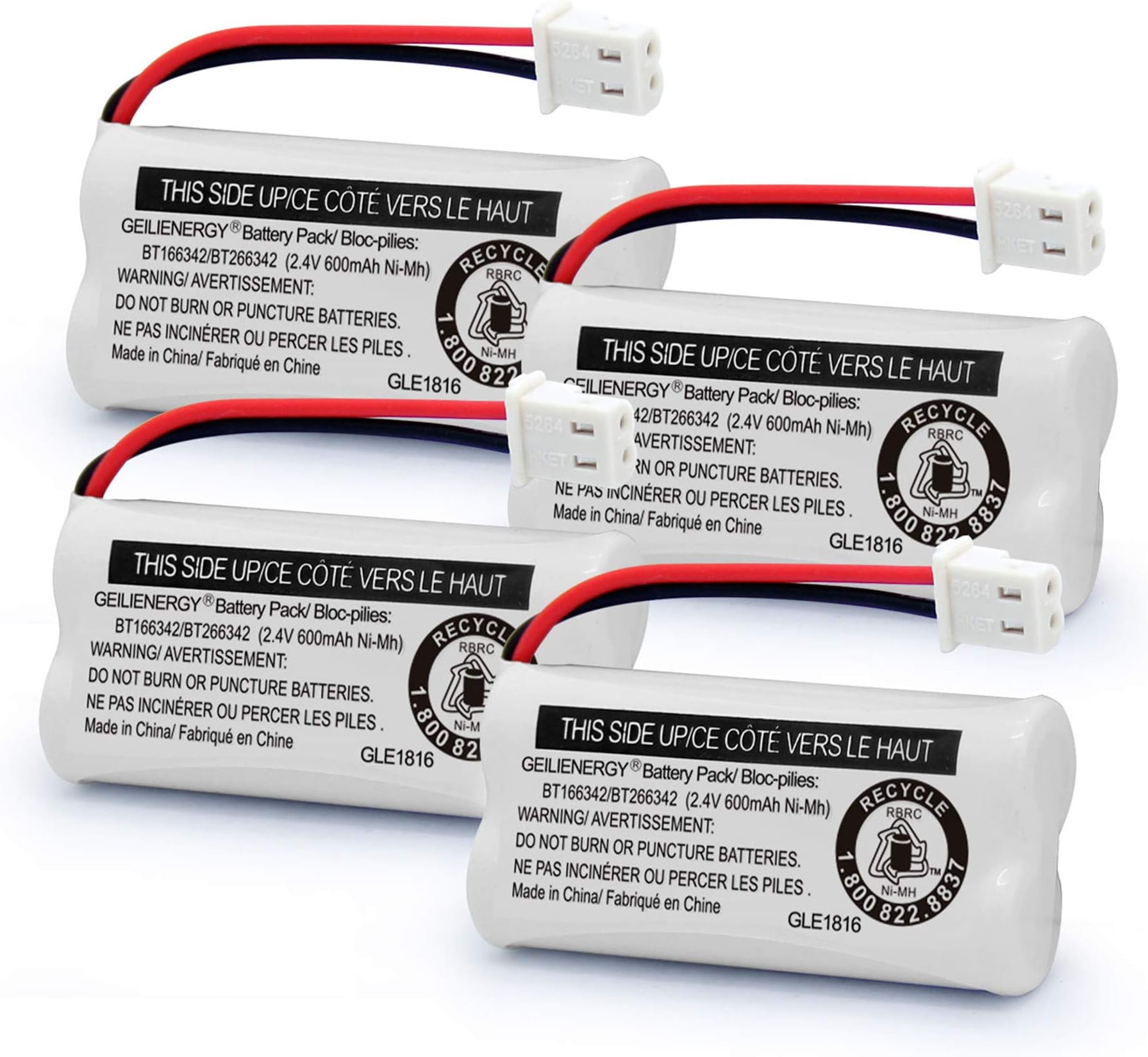 Amazon.com: GEILIENERGY Replacement Battery BT166342 / BT266342 ...