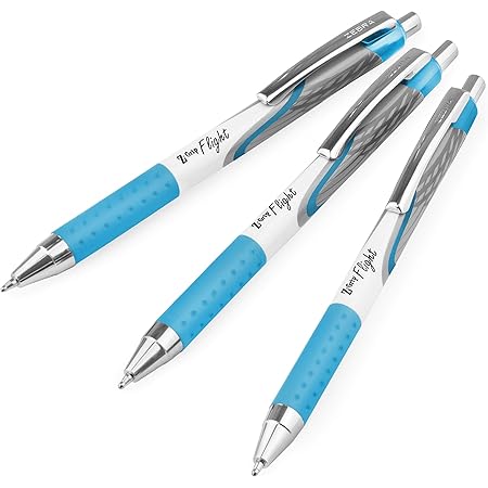 Amazon.com : Zebra Classic Z-Grip Flight Ballpoint Pens - 1.2mm - Pink ...