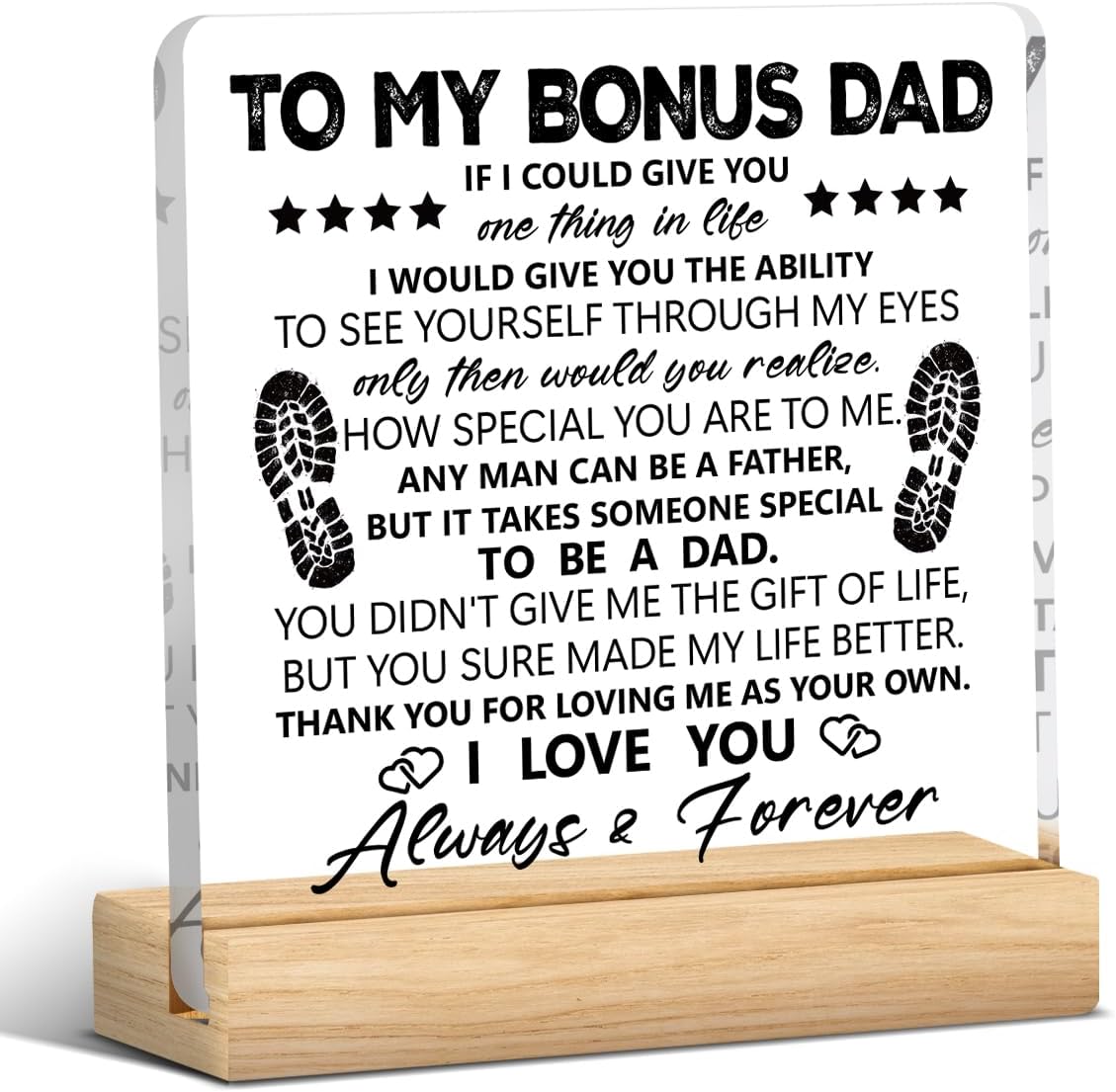 Amazon.com: Bonus Dad Gifts Fathers Day Christmas Gifts Birthday Gifts ...