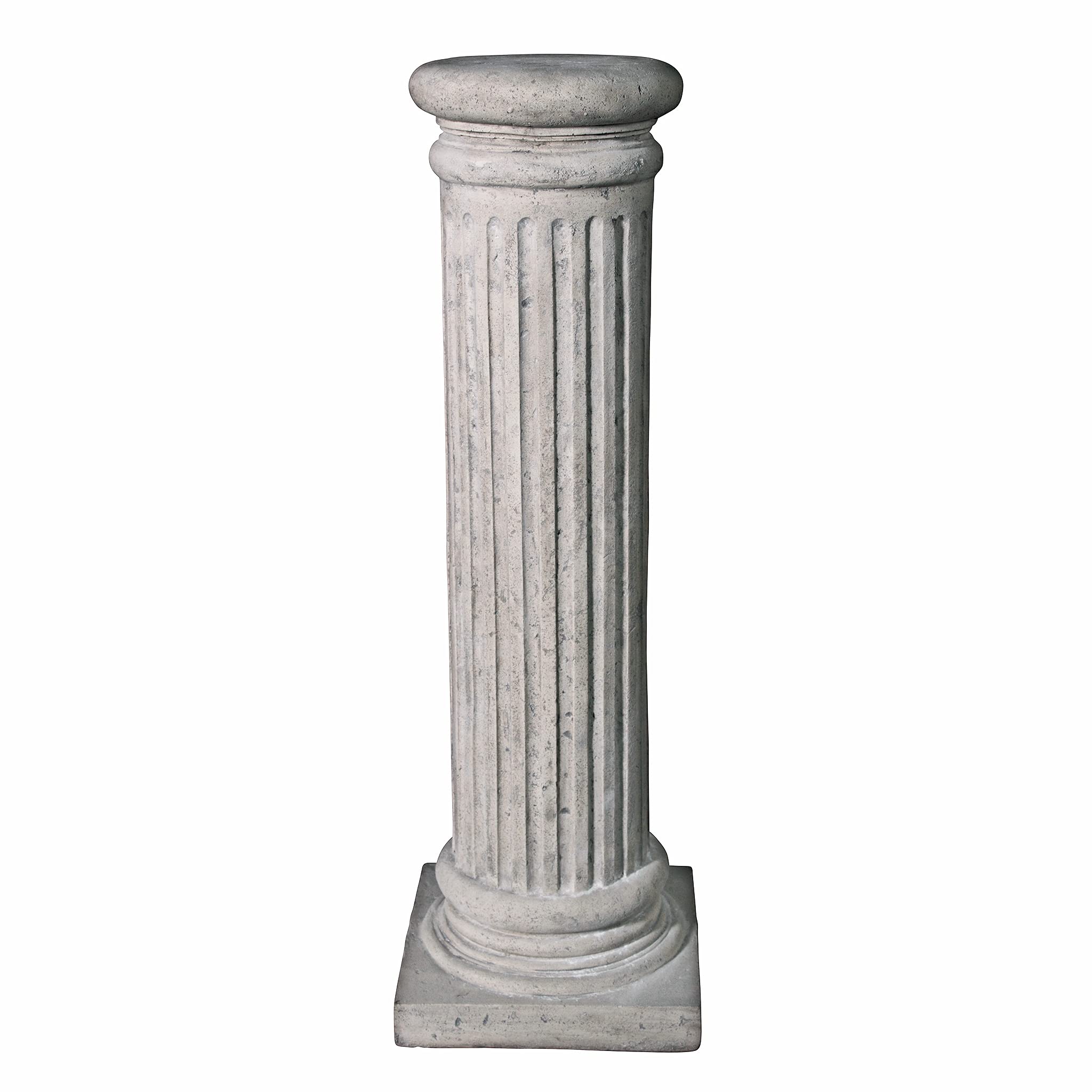 Design Toscano NE60405-Parent Classical Greek Fluted Plinth: Medium ...
