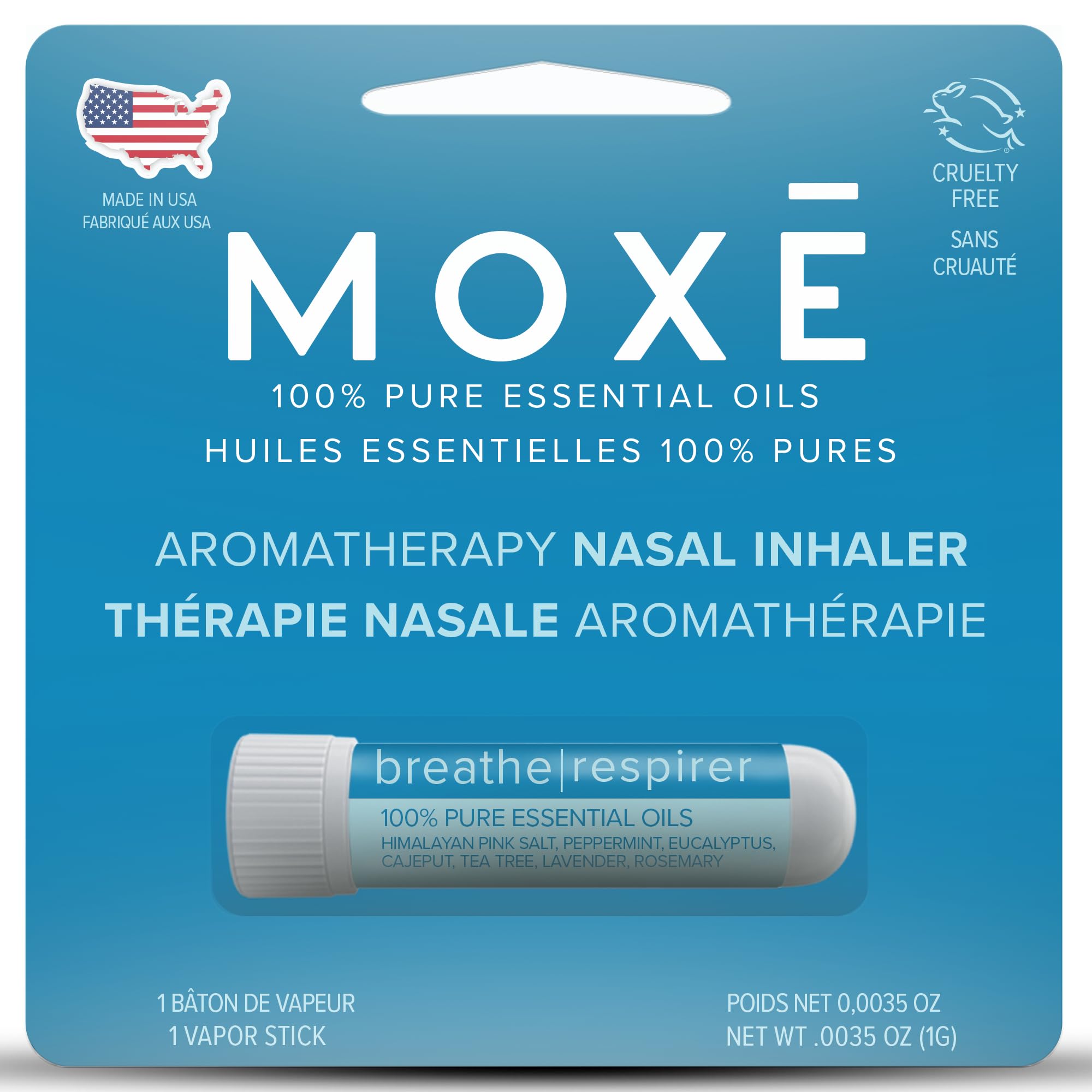 MOXE Breathe | Himalayan Salt Inhaler | Help Clear Congestion, Improve ...