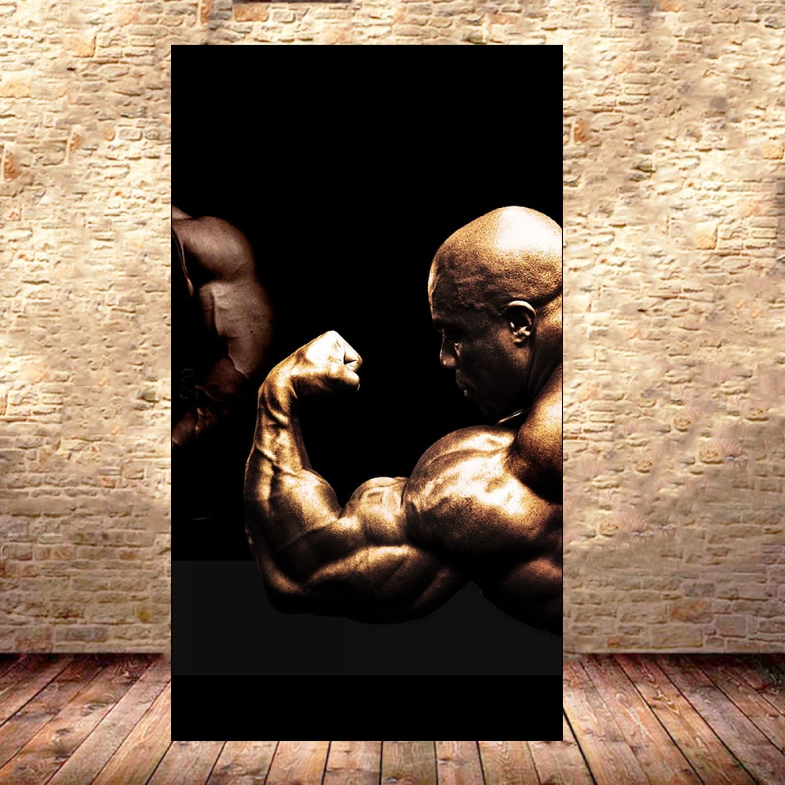 Buy Workout Home Gym Decor Sexy Muscle Man Bodybuilding s Exercise ...